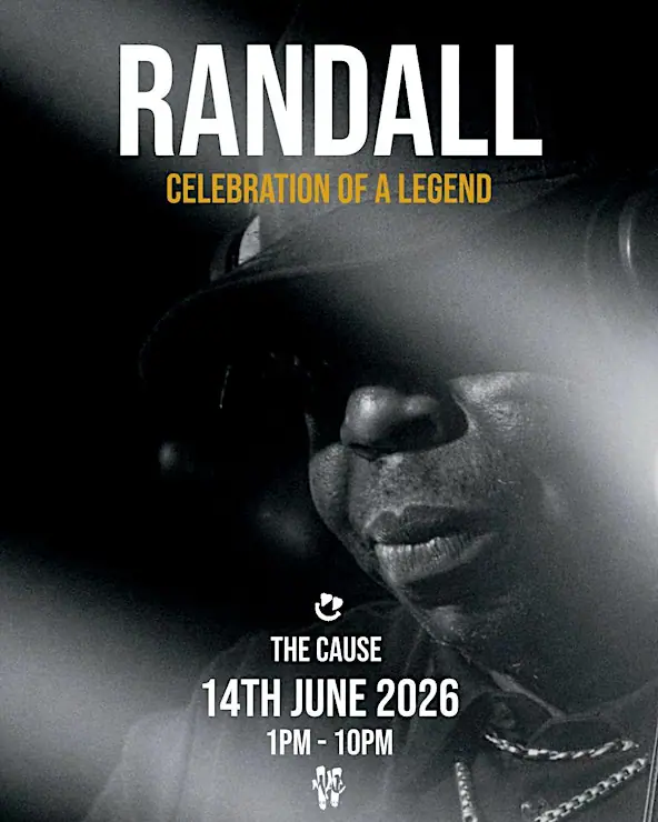 Randall: Celebration Of A Legacy London 2026 | Tickets & Lineup