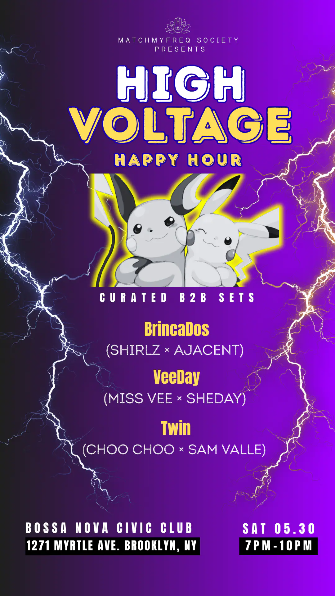 Happy Hour: High Voltage New York 2026 | Tickets & Lineup